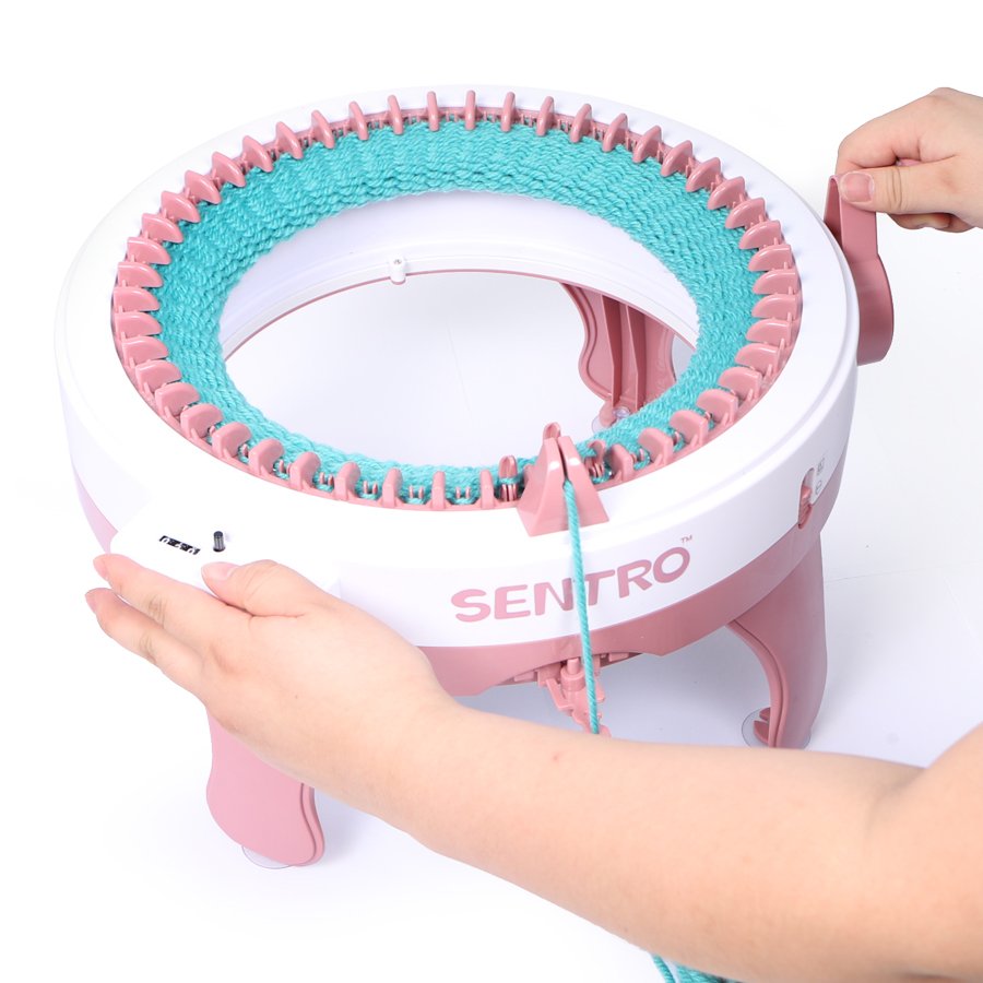 Máquina De Tejer Circular Sentro, 48 Agujas - Creaciones Karito