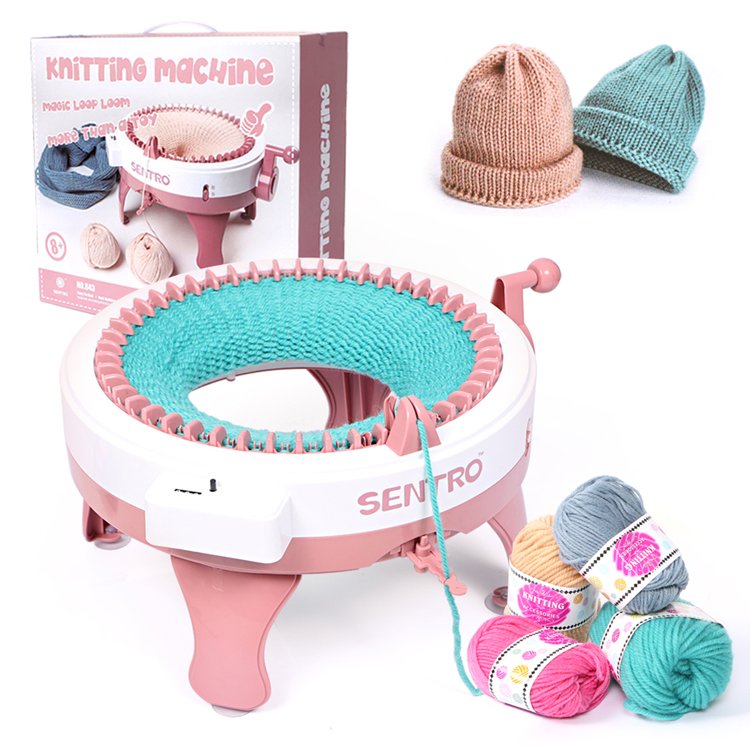 Máquina De Tejer Circular Sentro, 48 Agujas - Creaciones Karito
